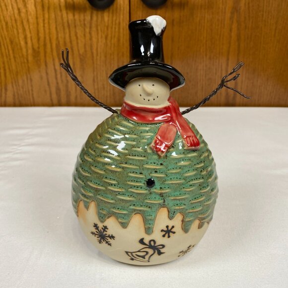 Holiday | 9 Ceramic Snowman Holiday Collectible | Poshmark